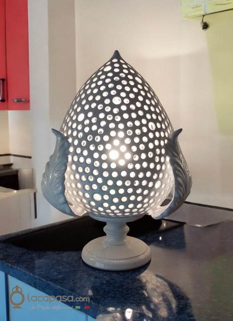 CAMPANULA - Lampada Pumo in ceramica – Lacapasa.com - Shop Online di Ceramiche Artigianali e ...